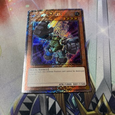 Gogogo Golem 1st Edition Platinum Secret Rare RA04-EN152 Yu-Gi-Oh! | eBay