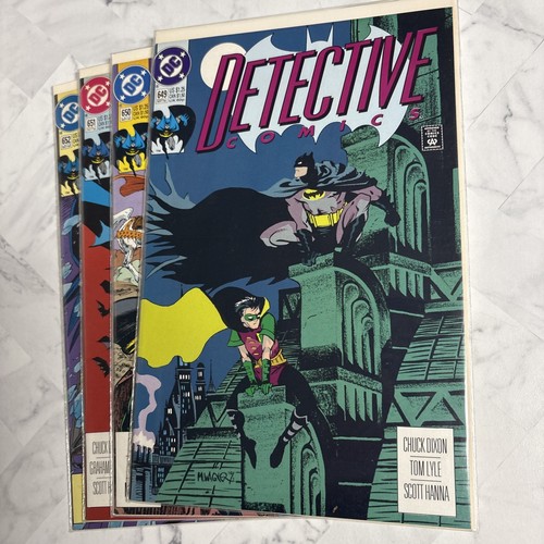BATMAN DETECTIVE COMICS #649-652 - 4 Issues! (DC Comics 1992) | eBay