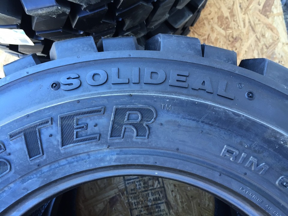 4 HD 10-16.5 Skid Steer Tires 10X16.5 Solideal SKZ Lifemaster- fits ...