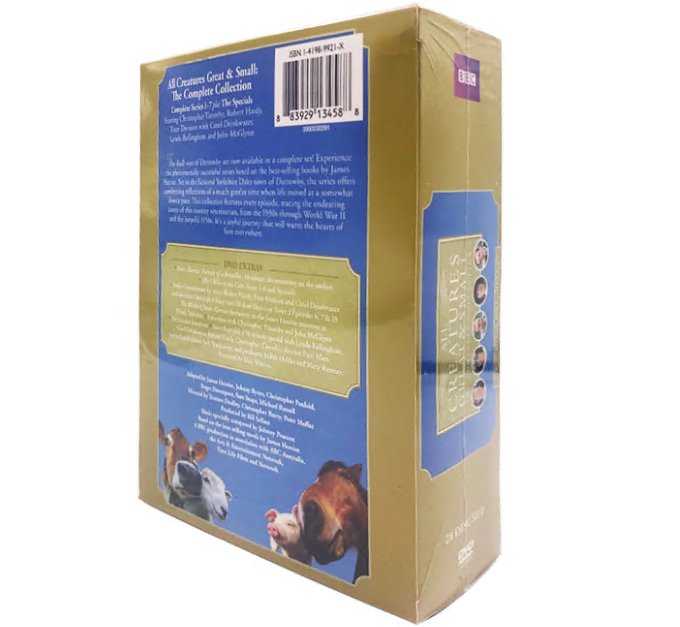 All Creatures Great And Small Dvd Complete Series 28-Disc Set New ...