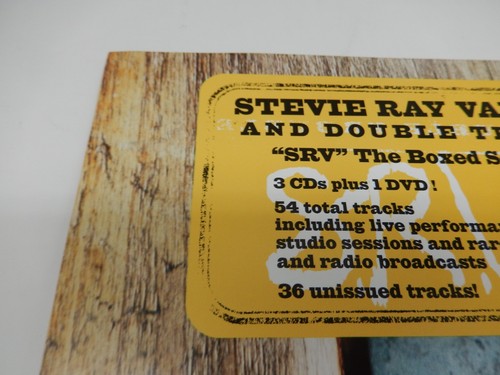 STEVIE RAY VAUGHAN SRV BOX SET RARE Promo Poster Flat NEW ORIGINAL ...