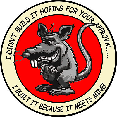 BUILT FOR MY APPROVAL STICKERS by KILLER GRAFFIX RATROD HOTROD FORD GM ...