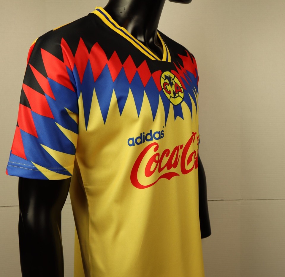 CLUB AMERICA RETRO 1994 LOCAL (Talla Reducida) slim fit | eBay