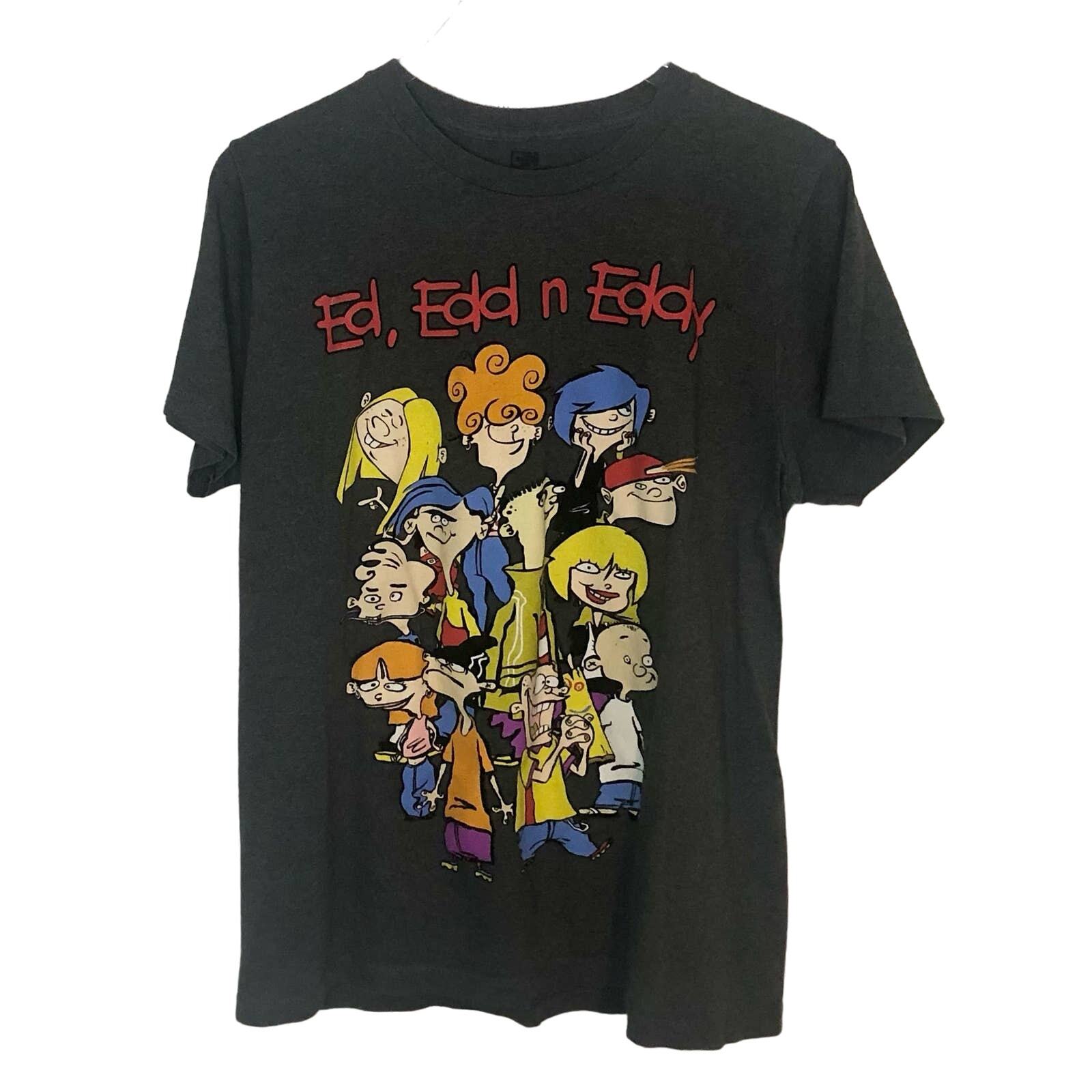 Cartoon Network Ed, Edd, n Eddy Gray Graphic T-shirt … - Gem