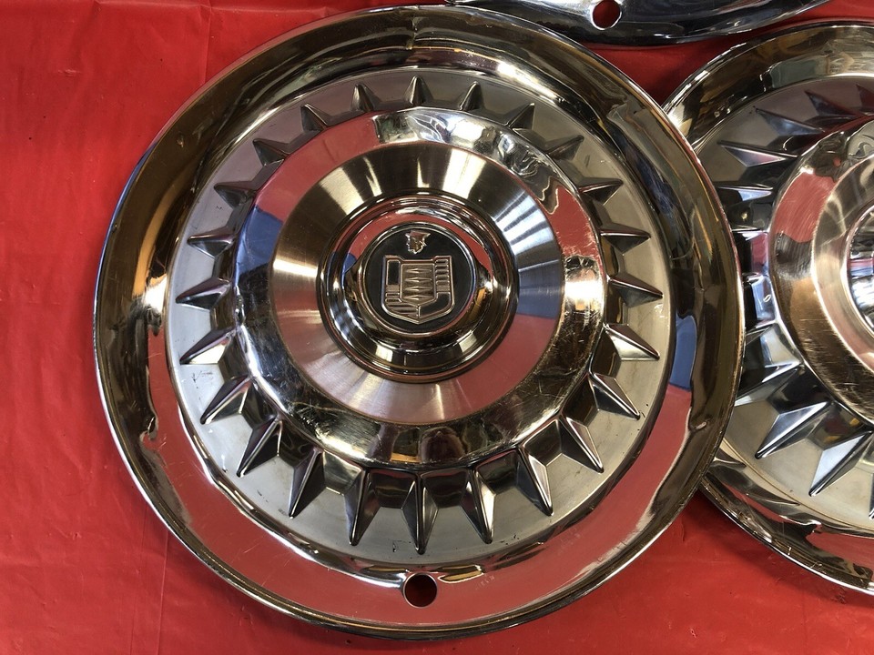 Vintage Set Of 5 1959 Mercury 14" Hubcaps Monterey Colony Park | eBay