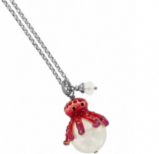 RETIRED New NWT Brighton PEARLIE MARVELS Sea OCTOPUS * Long * Necklace ...