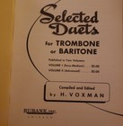 Rubank Advanced Method Trombone or Baritone Instrument Vol 1 Lesson ...