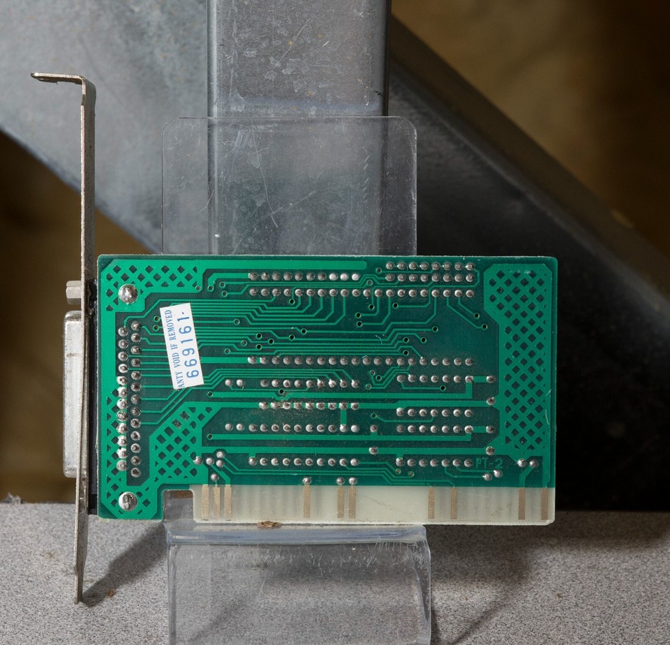 Vintage Generic Parallel port adapter 8 bit ISA ISA333 | eBay