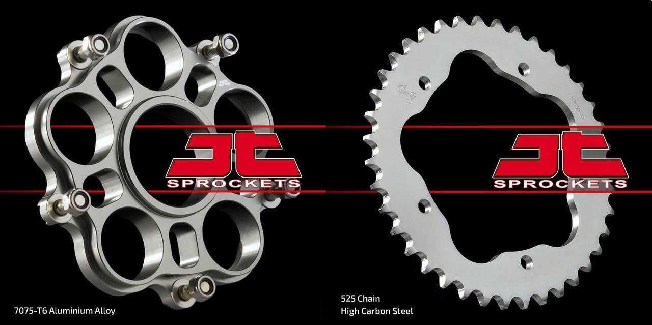 Ducati 1100 S Hypermotard 2008 JT 42T Rear Sprocket +Alloy Quick Change ...