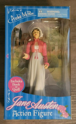 Jane Austen action figure including book and quill from Archie McPhee ...