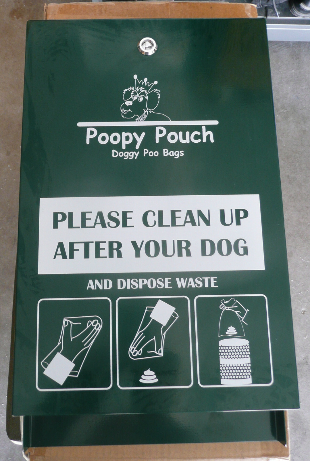 Crown Products CPPHDSP Poopy Pouch Pet 600 Bag Dispenser, PP-H-DSP ...