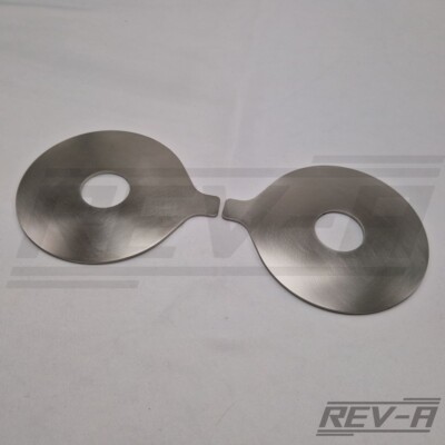 Spring Perch Reinforcement Plates Rear Coil-Over For BMW E46 M3 Z4 E85 ...