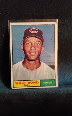 1961 Topps Baseball #334 Walt Bond Indians EX *5852 | eBay