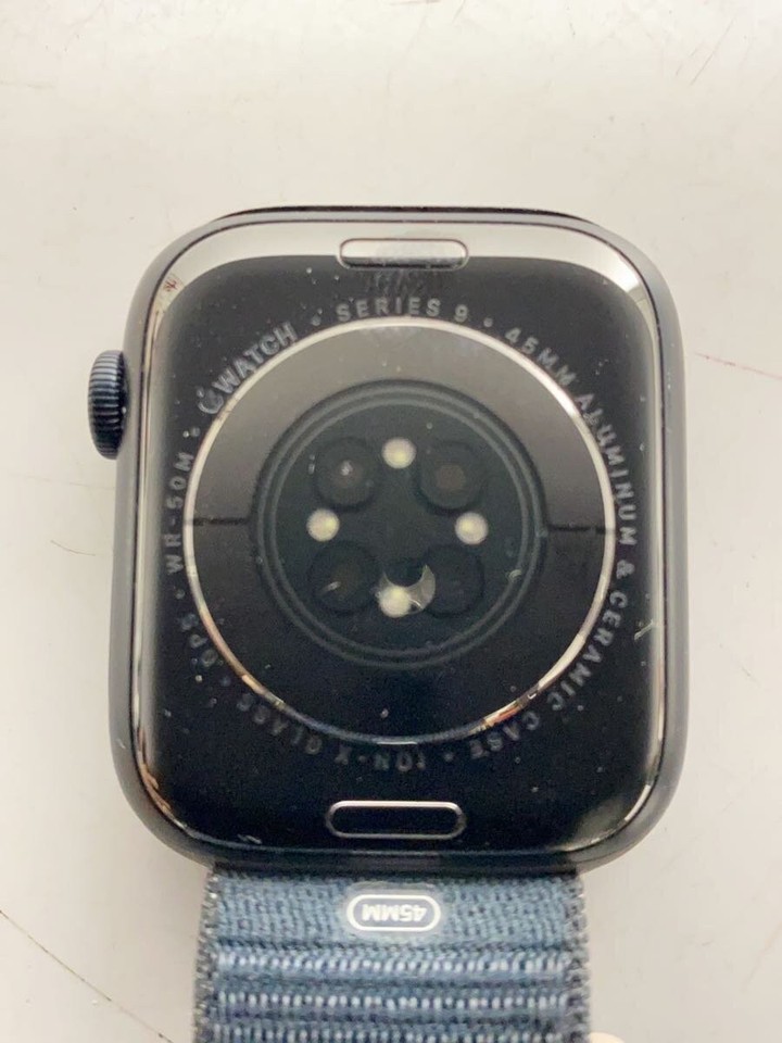 Apple Watch Series 9 GPS 45mm Midnight Digital Smartwatch Top Mint ...