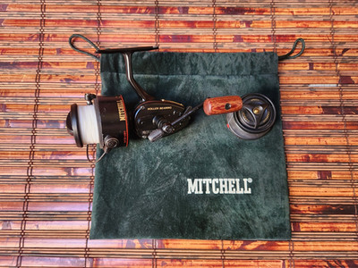 MITCHELL 300 PRO ROLLER BEARING SPINNING REEL with Extra Spool, and ...