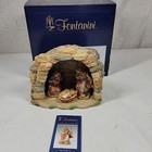 Fontanini Stone Grotto Cave Nativity Creche Set Holy Family Light 5 ...