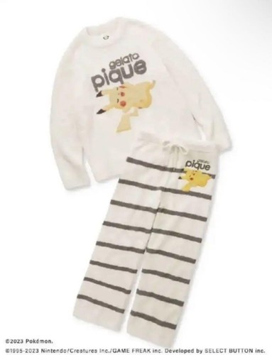 Pokemon Gelato Pique Baby Moko Jacquard Set Long Sleeve Pullover ...