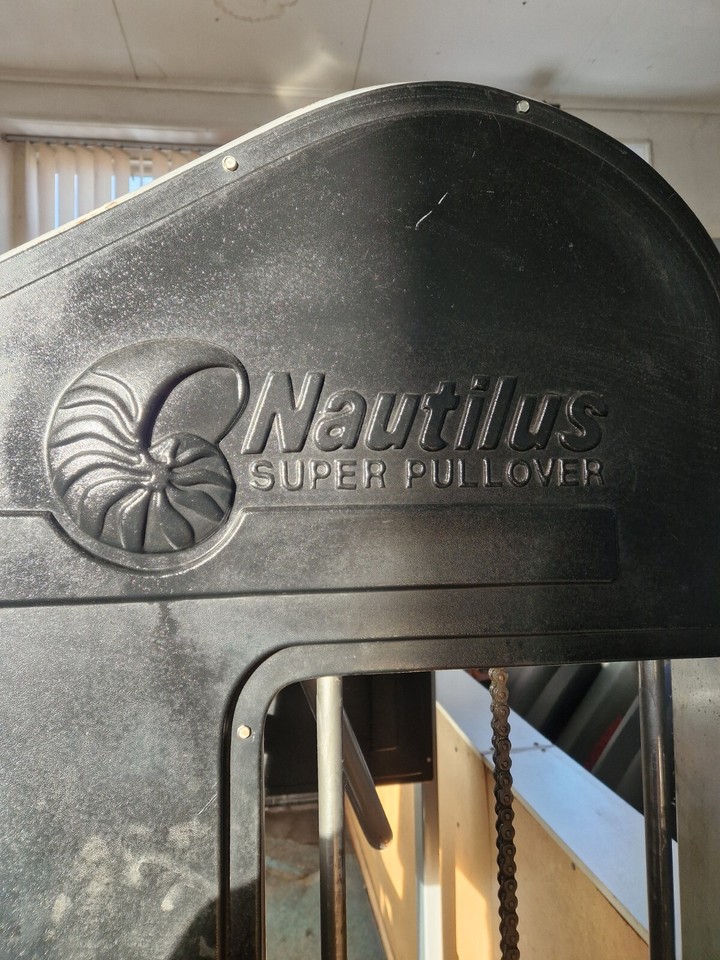 Nautilus Super Pullover Machine 1st Gen Commercial Gym Equipment SUPER ...
