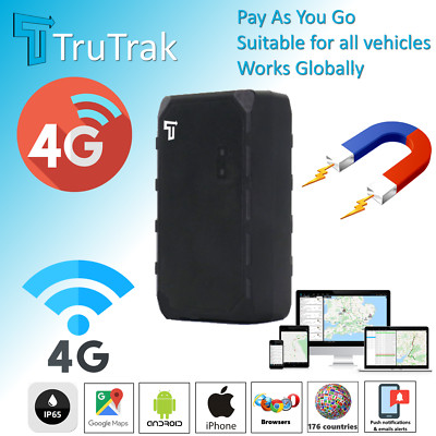 TruTrak GAT23 GPS Tracker 4G - Real Time magnetic vehicle car Tracking ...