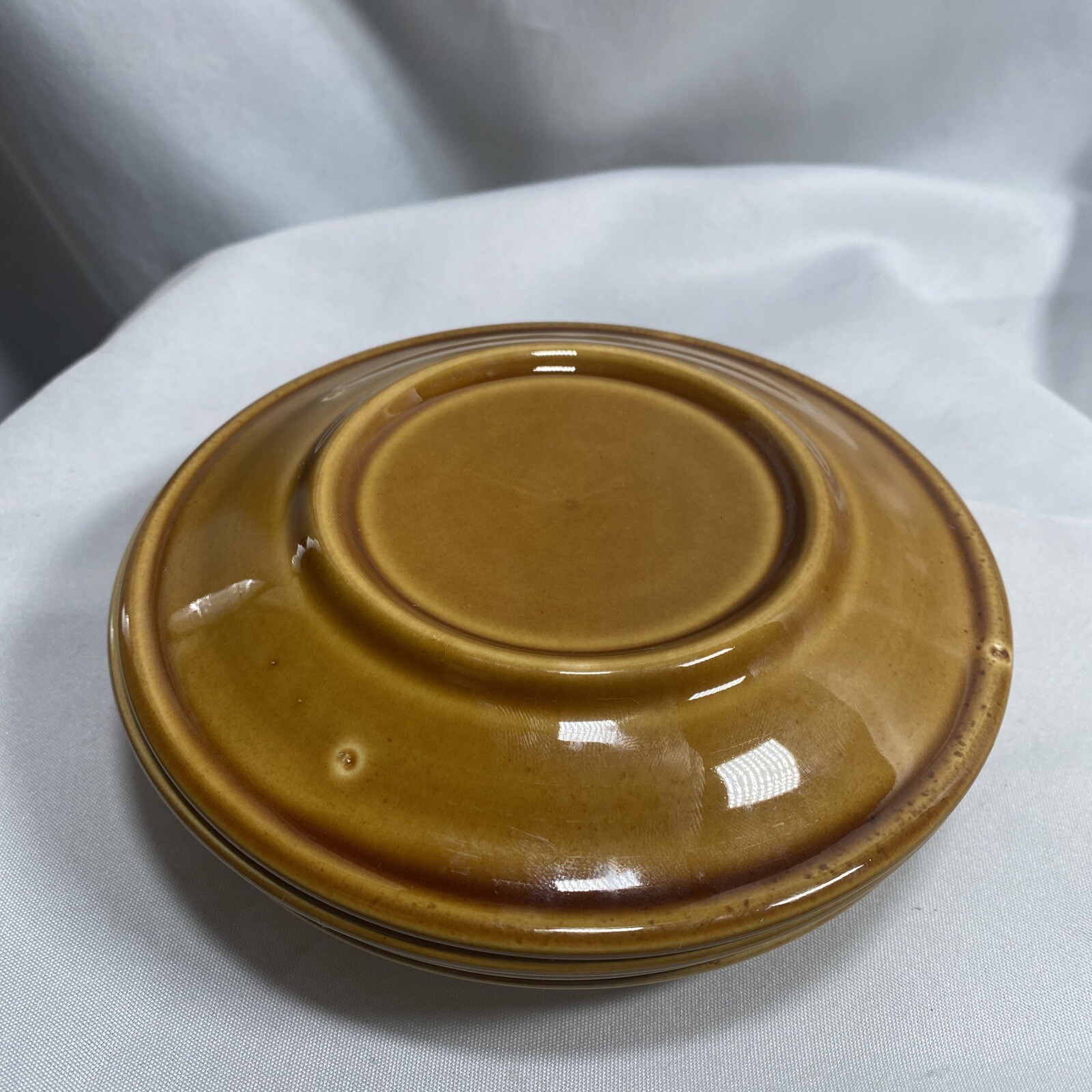 MCM Castilian Coventry 4 Dessert Bread Plates 6.25” Homer Laughlin Dark ...