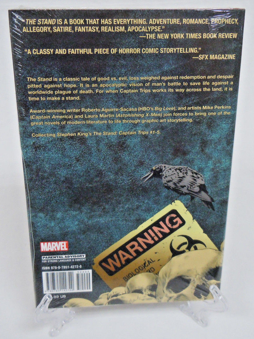 Stephen King The Stand Captain Trips VARIANT COVER Marvel Comics HC New ...