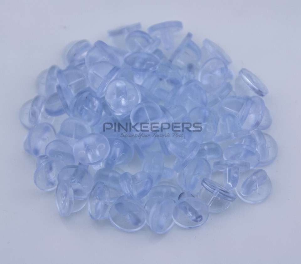 Rubber Pin Backs PVC Lapel Pin Backs Clasps/Clutch for Pin Post Pins ...