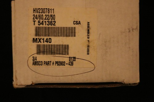 Steris 3/4" Solenoid Valve P093902439 ASCO HV2307811 Uses Kit: 228789 ...