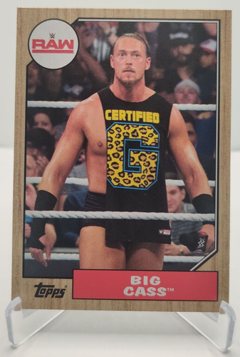 2017 Topps WWE Heritage #13 Big Cass Wrestling Card | eBay