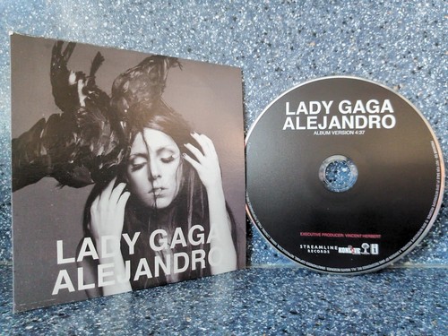 LADY GAGA GREEK PROMO CD SINGLE 1 TRACK ALEJANDRO CARDSLEEVE | eBay