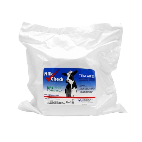 Teat Wipes Refill (2,800 wipes) - Cow, Goat, Sheep Udder Prep - 7 inch ...