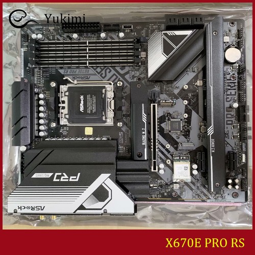 FOR ASROCK X670E PRO RS AMD AM5 DDR5 *4 198GB HDMI DisplayPort 1.4 ...