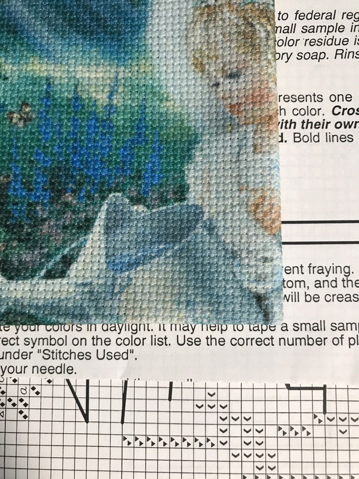 Candmar An Angel's Gift 51094 Embellished Cross Stitch Kit 9 x 12 Angel ...