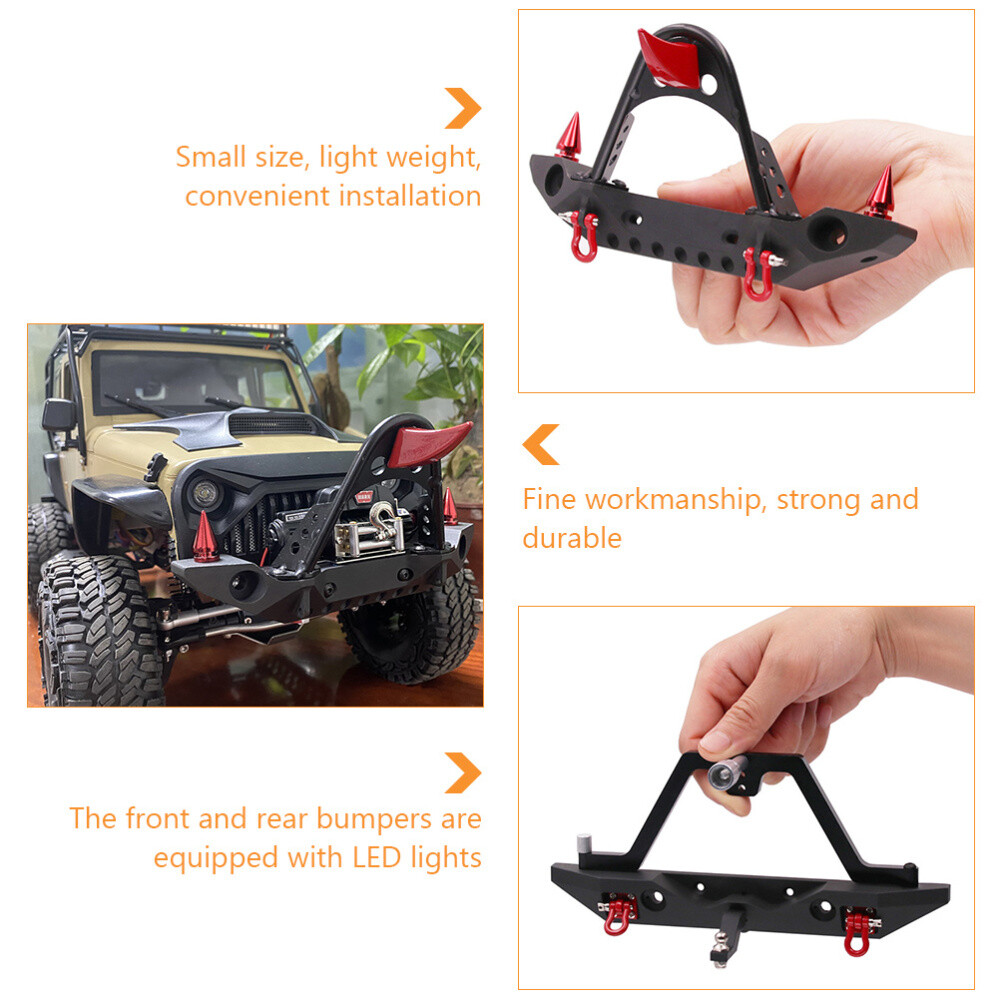Metal Remote Control Car Insurance Universal Beam Bumper Rc | eBay