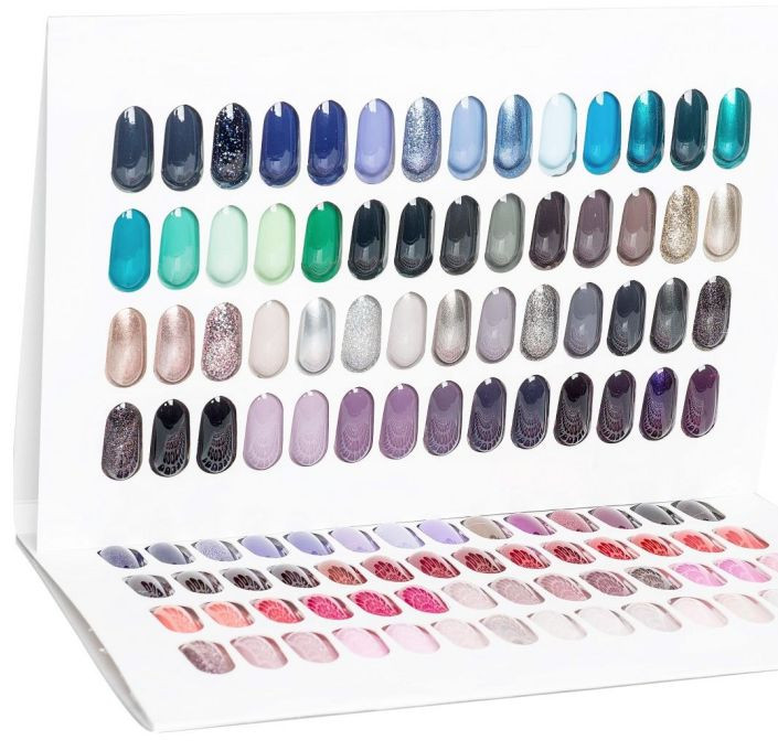 Harmony Gelish Color Chart