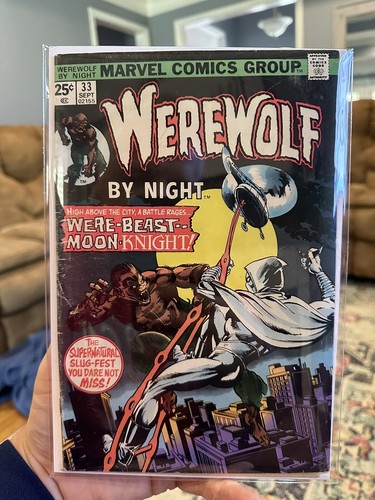 Werewolf by Night #33 2nd App Moon Knight | eBay