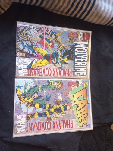 Wolverine #85 Cable 16 1994 Phalanx Covenant Final Sanction Part 1 and ...