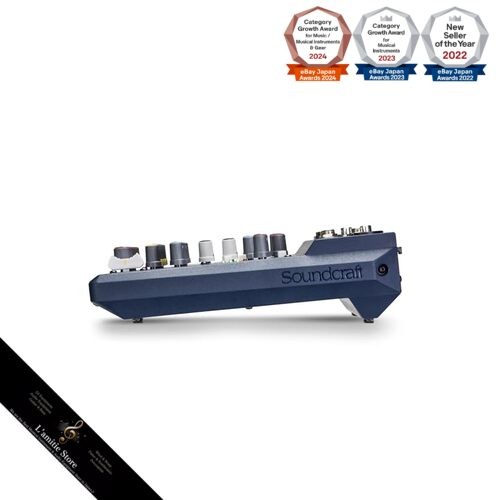 Soundcraft Notepad-8FX Compact Analog Mixer [2 Mono + 3 Stereo Inputs ...