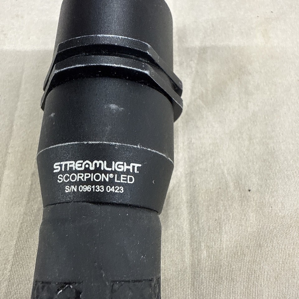 Streamlight Scorpion Tactical Flashlight Torch Light LED - Shows Wear ...