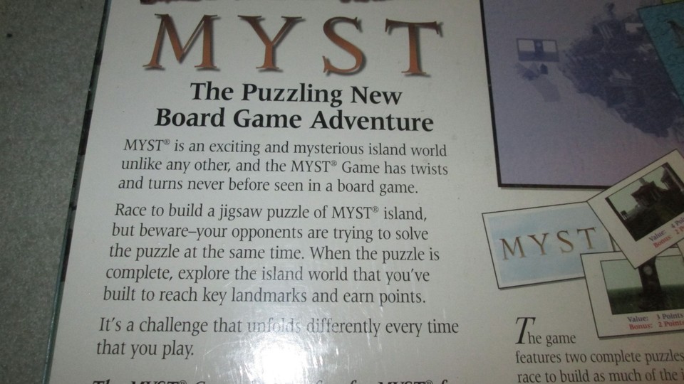 Myst board game | eBay