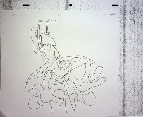 BONKERS 1993 Production Disney Animation Character Layout Model SHEET ...