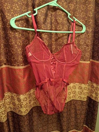 ADORE ME ONE PIECE BODYSUIT RED SIZE SMALL | eBay