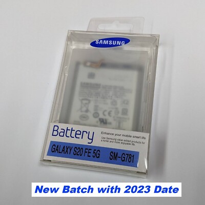 Retail Boxed SAMSUNG S20 FE 5G GENUINE Battery EB-BG781ABY 4500mAh ...