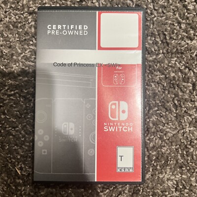 Code of Princess EX Nintendo Switch Game Cartridge Only 852961008027| eBay