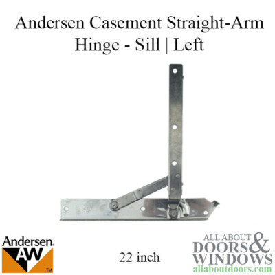 Andersen Window Sill Hinge 22 In Left Handed Standard Casement Window ...