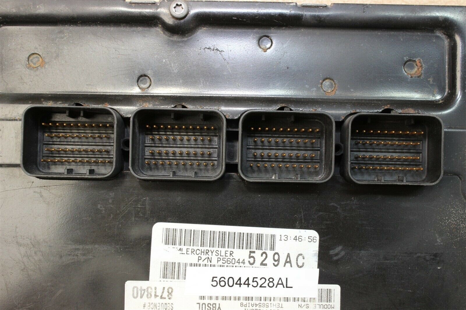 05 JEEP WRANGLER 4.0L A/T ECU ECM PCM ENGINE CONTROL COMPUTER 56044528 ...
