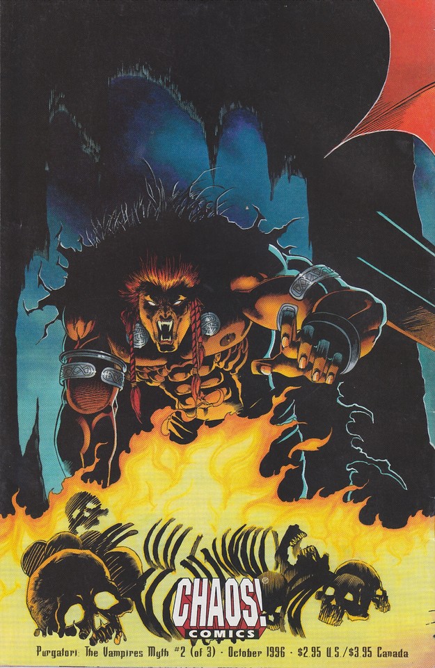 Purgatori The Vampires Myth #2 from 1996 Chaos Comics, 1st printing | eBay