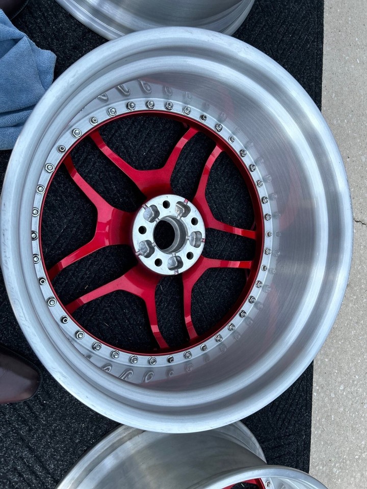 Set of 4 custom forged, 2 piece alloy wheels 21x9 FREE SHIPPING ...