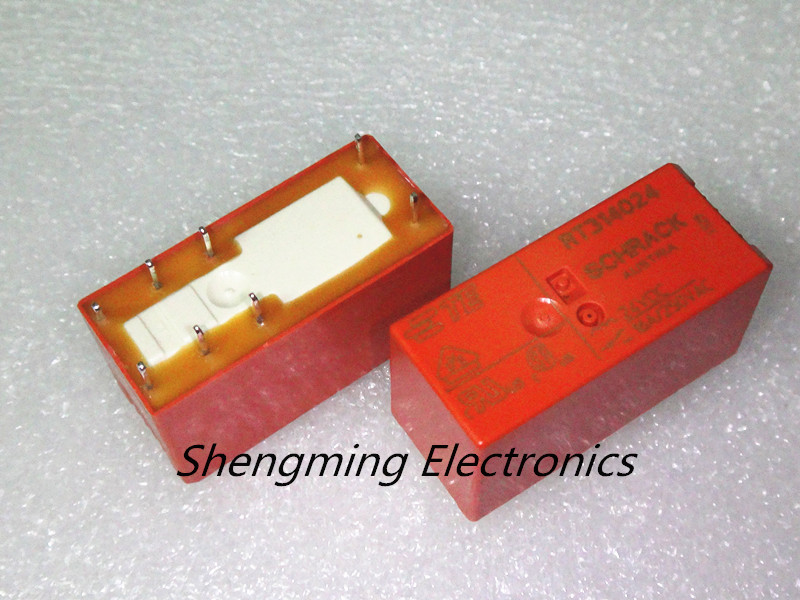 2pcs 24V 8pins SCHRACK RT314024 16A 250VAC Tyco Relay | eBay