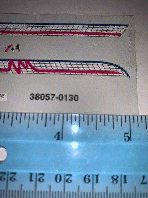 Model Car Kit Decal AMT 38057 Model 1964 Impala /Read Discription Only ...