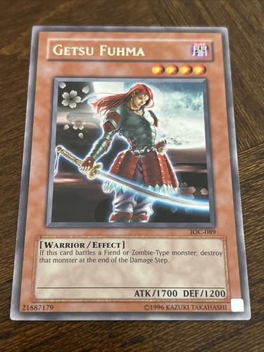 Yu-Gi-Oh! TCG Getsu Fuhma Invasion of Chaos IOC-089 Unlimited Rare VLP ...